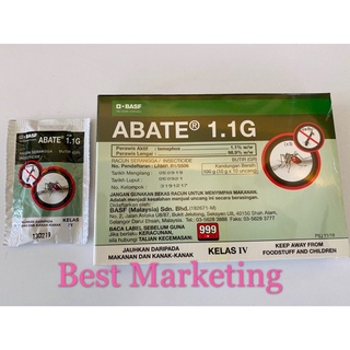 10g ABATE 1.1 g / ubat jentik jentik 10G Lek Citi | Shopee Malaysia