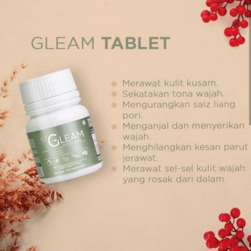 (Original HQ) Gleam Tablet (30tab) by Sendayu Tinggi | Shopee Malaysia