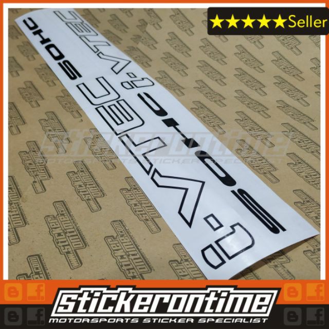 SOHC Car Sticker Honda i-vtec sohc city jazz fit Accord civic GK ...