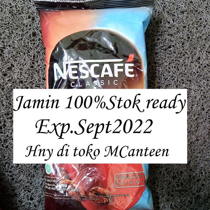Nescafe Classic Vending New 120gr Black Coffee Original Nestle Premium ...
