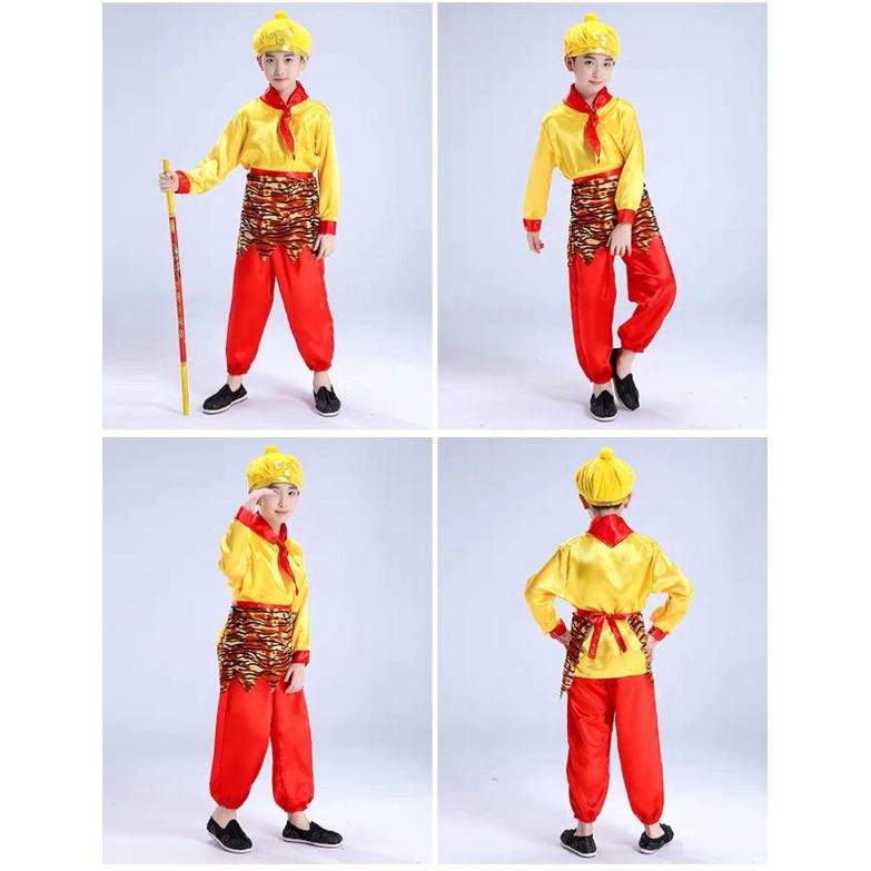 (Fast Delivery) The Great Holy Monkey King'S Suit For Children Is ...