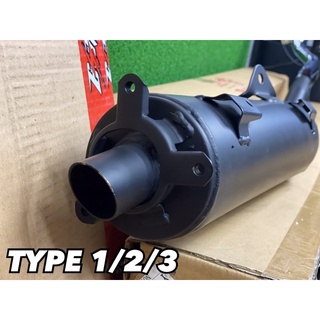 100% ORI RED LEO Cutting Standard Exhaust Pipe 32mm 35mm Y15ZR Y15 ...