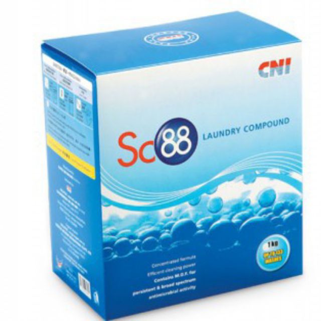 Cni Sc88 Serbuk Cuci Laundry Compound 1kg Antifade & Antimicrobial ...