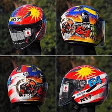 KYT MERDEKA 64 Original Limited Helmet | Shopee Malaysia