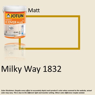 Jotun Paint 1L Essence Cover Plus Matt -1832 Milky Way / wall paint ...