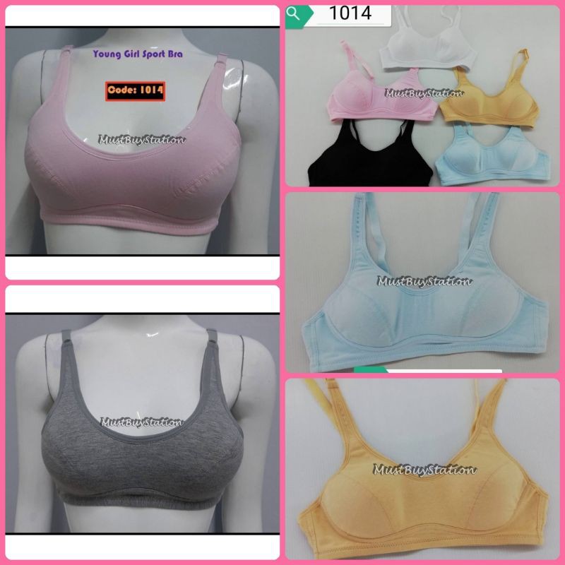 MBS 1014 Size 32 - 38 Kids Teenager Girl First Bra / Training Sport Bra ...