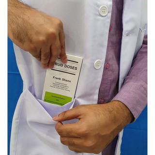 UNISEX White Lab Coat SHORT LONG SLEEVES KOT MAKMAL LENGAN PENDEK ...