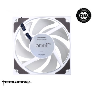 Tecware Omni P12 White ARGB 120mm Fans (3 Fan Pack, With No controller ...
