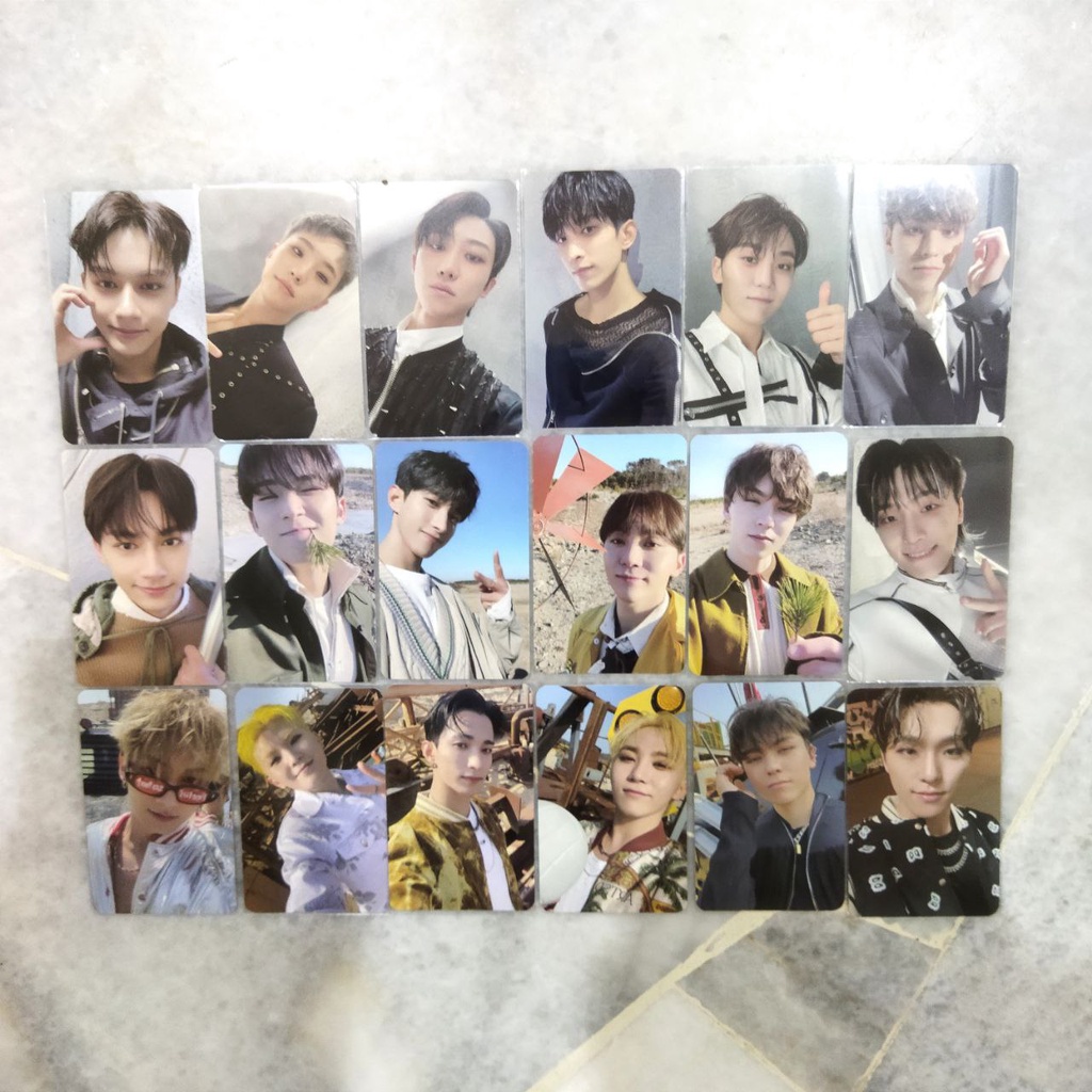 [Ready Stock] Seventeen Face The Sun Lucky Draw Photocard (Soundwave / M2U Record / Powerstation ...