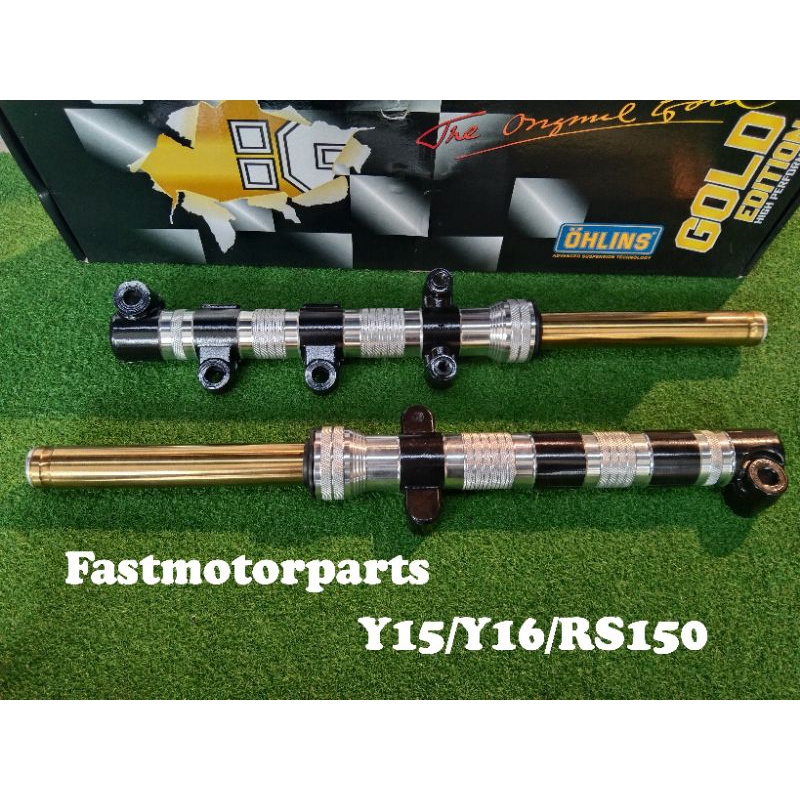 Ohlins Racing CNC Gold Fork Lay Y15ZR/Y15ZR/RS150/LC135 | Shopee Malaysia