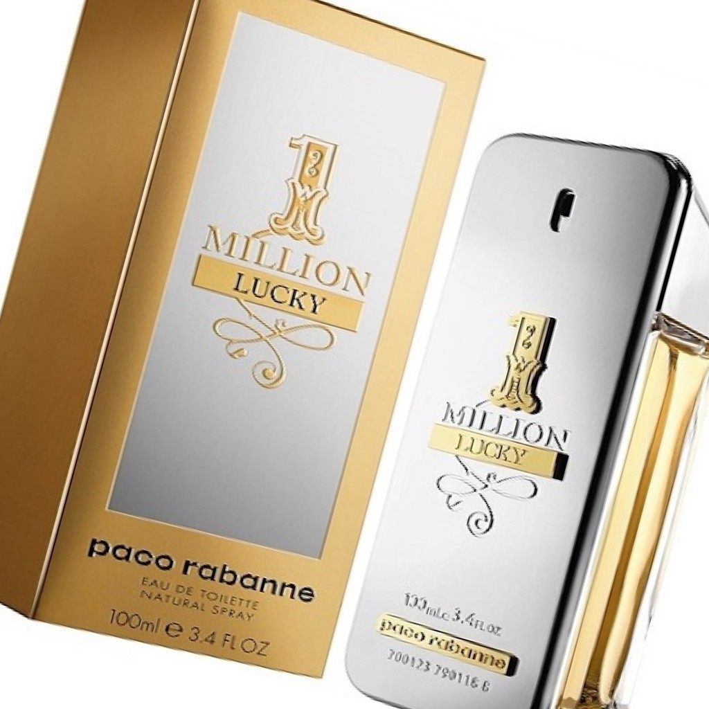 Paco Rabanne 1 million lucky perfume for Men 100ml EDP | Shopee Malaysia