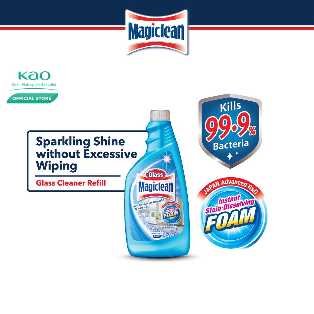 MAGICLEAN Glass Cleaner Refill (500ml) | Shopee Malaysia