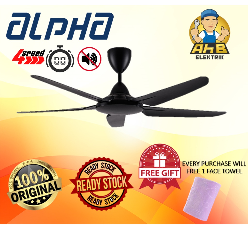 ALPHA COSA Xpress 5B/54" 4 Speed Ceiling Fan | Shopee Malaysia