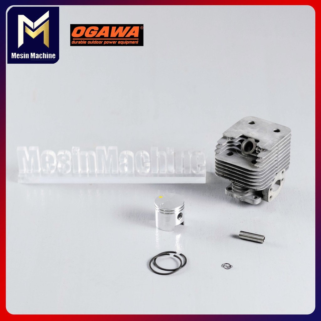 Brush Cutter Cylinder Set / Block piston mesin rumput For OGAWA, TANIKA, TANEKA, STIHL FR3001 ...