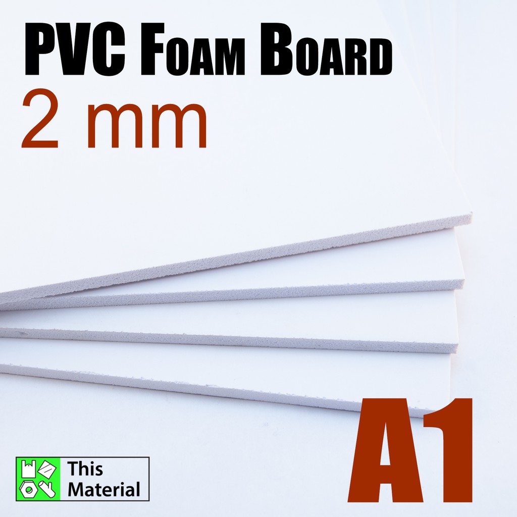 2 mm A1 PVC Foam Board Foamex Sheet Model Plate Material for Building ...