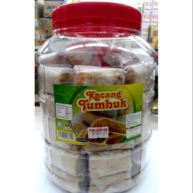[READY STOCK] Kacang Tumbuk 80pcs | Shopee Malaysia