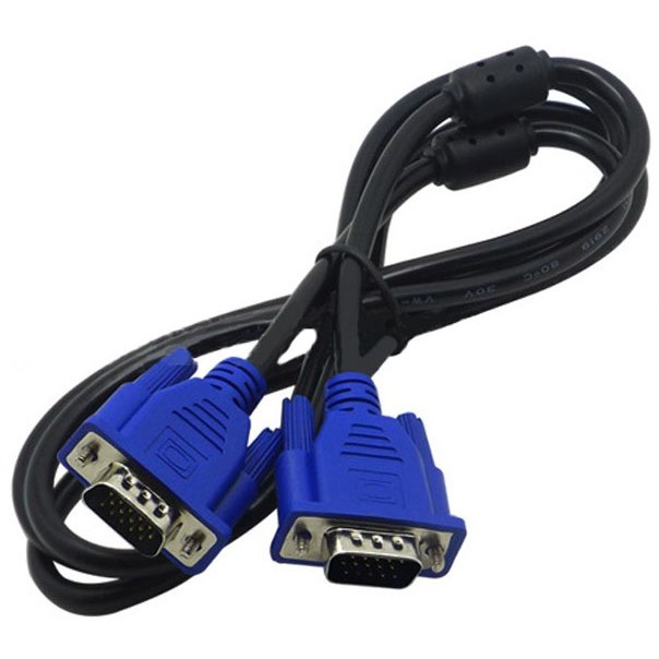 VGA / RGB cable 1.5m 15pin Male to Male Cable HDTV Projector lcd led ...