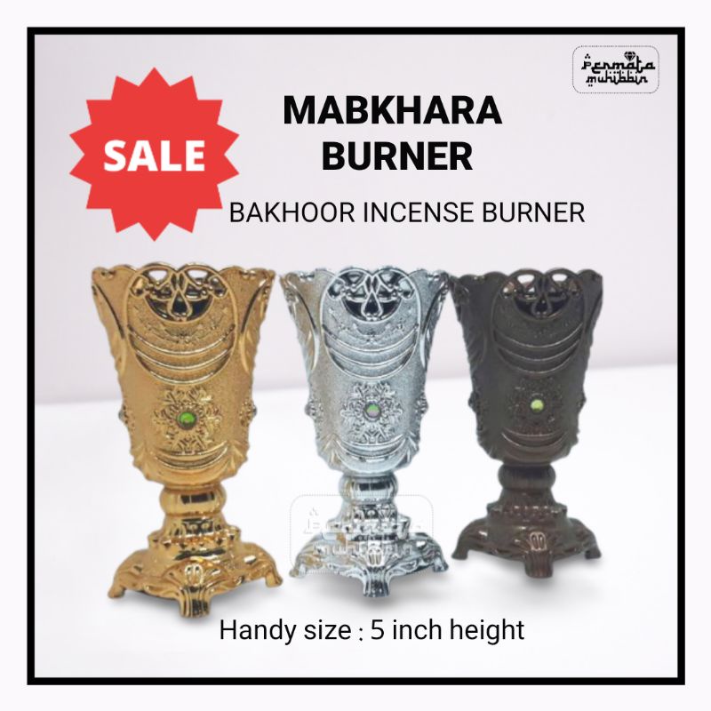 Mabkhara burner Incense holder tempat bakar bukhoor oud oudh gaharu ...
