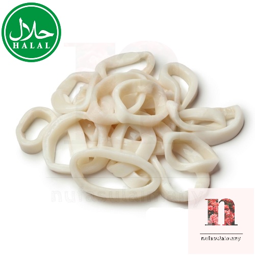 Frozen Squid Ring Sotong Ring Calamari Sotong Gelang 1kg [Klang Valley ...