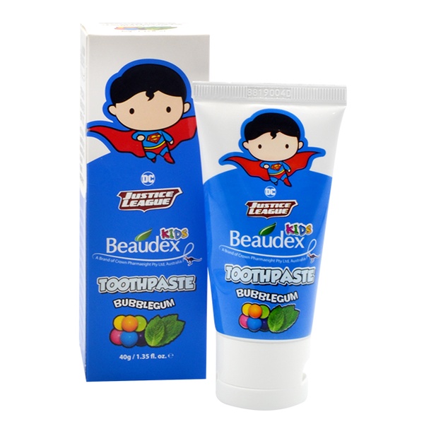 Beaudex Kids Superman Toothpaste Bubblegum 40g | Shopee Malaysia