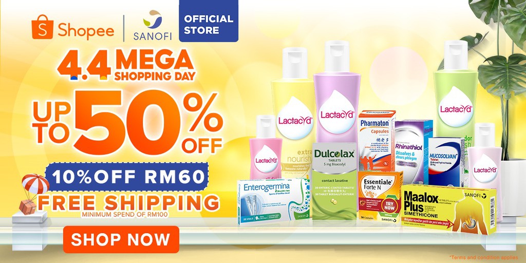 Sanofi Official Store, Online Shop | Shopee Malaysia