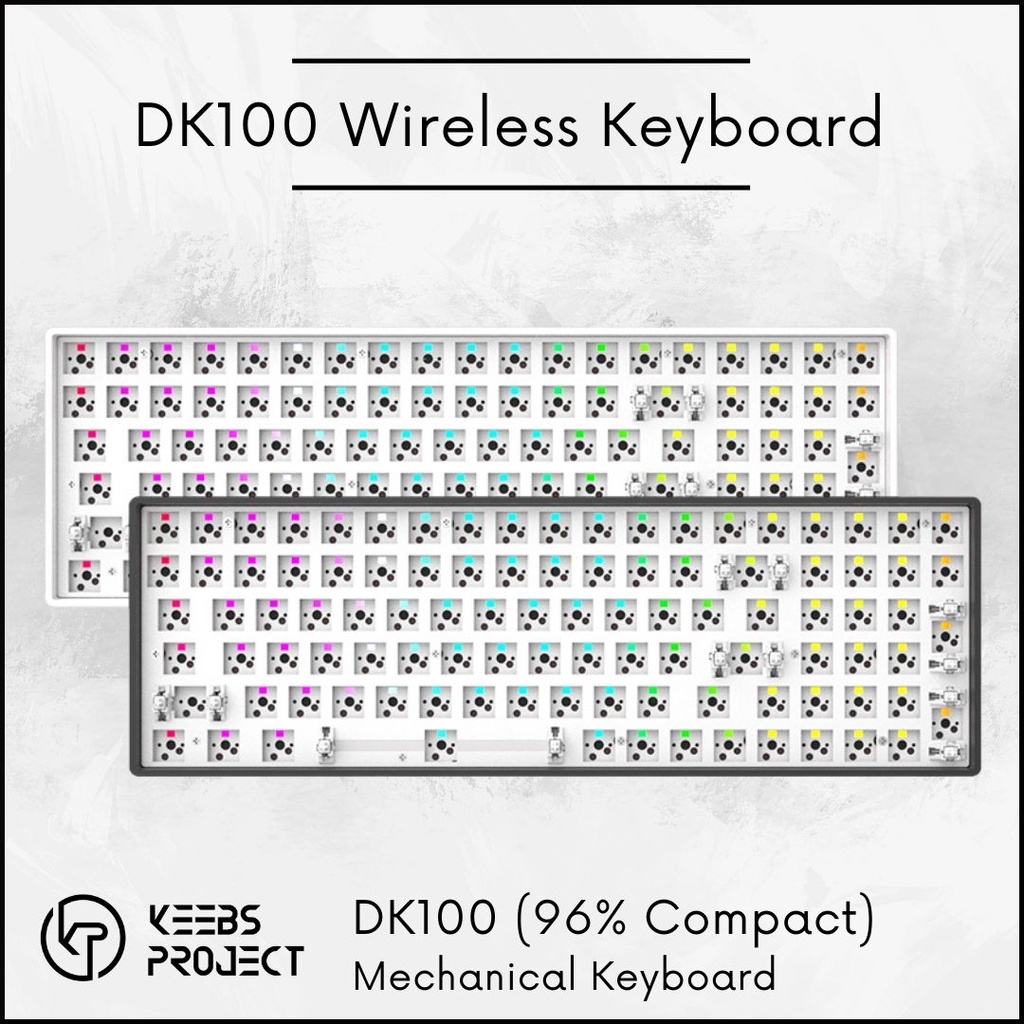 DK100 Wireless Mechanical Keyboard 96% Compact RK100 Mechanical ...
