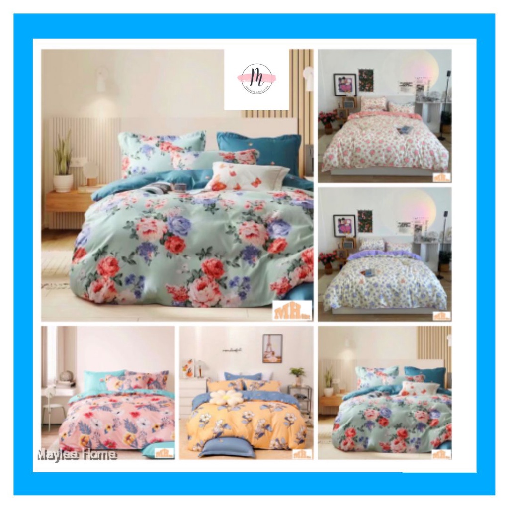 Maylee 2 In 1 Single Fitted Bedsheet Set Cadar Bergetah 450TC High ...