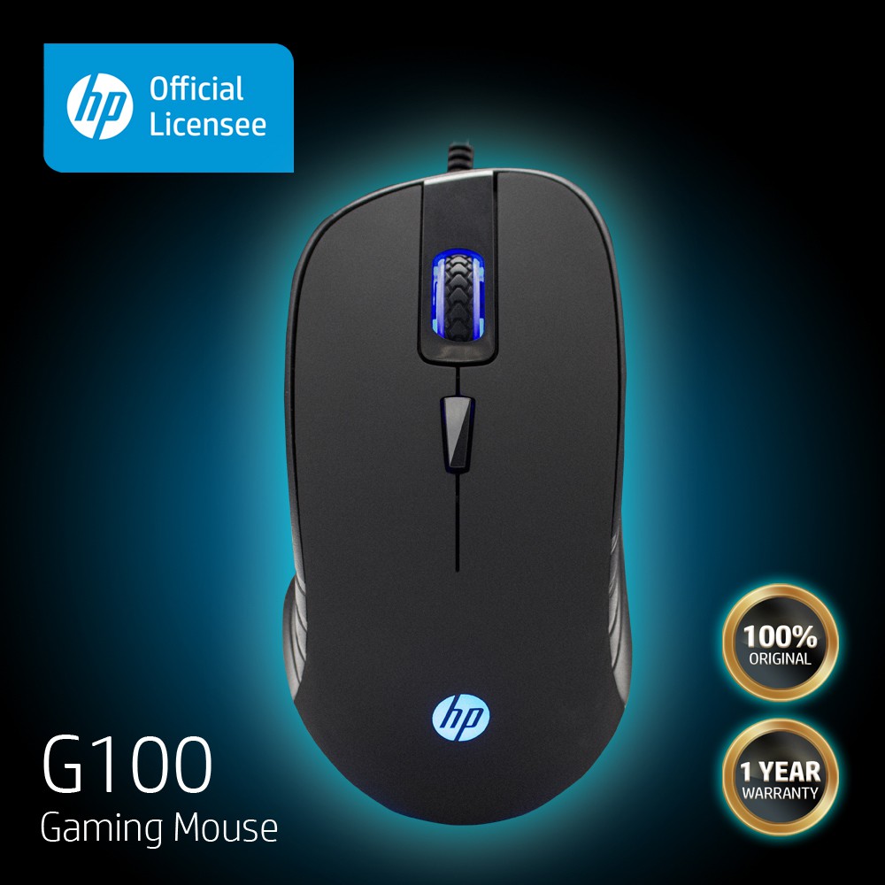 HP G100 HIgh Performance Gaming Mouse | Shopee Malaysia