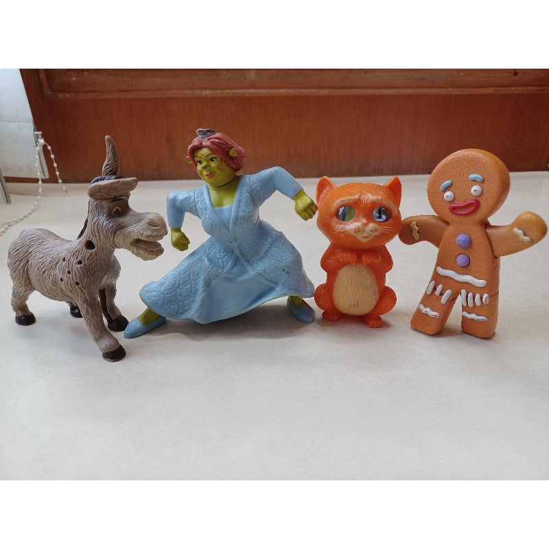 Shrek - Donkey, Puss, Fiona and Gingerbread | Shopee Malaysia