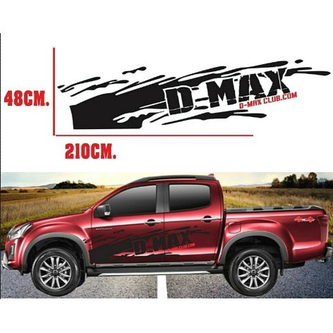 ISUZU D-MAX CAR DOOR STICKER | Shopee Malaysia