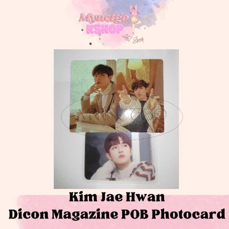 KimJaeHwan Dicon Magazine POB Photocard | Shopee Malaysia