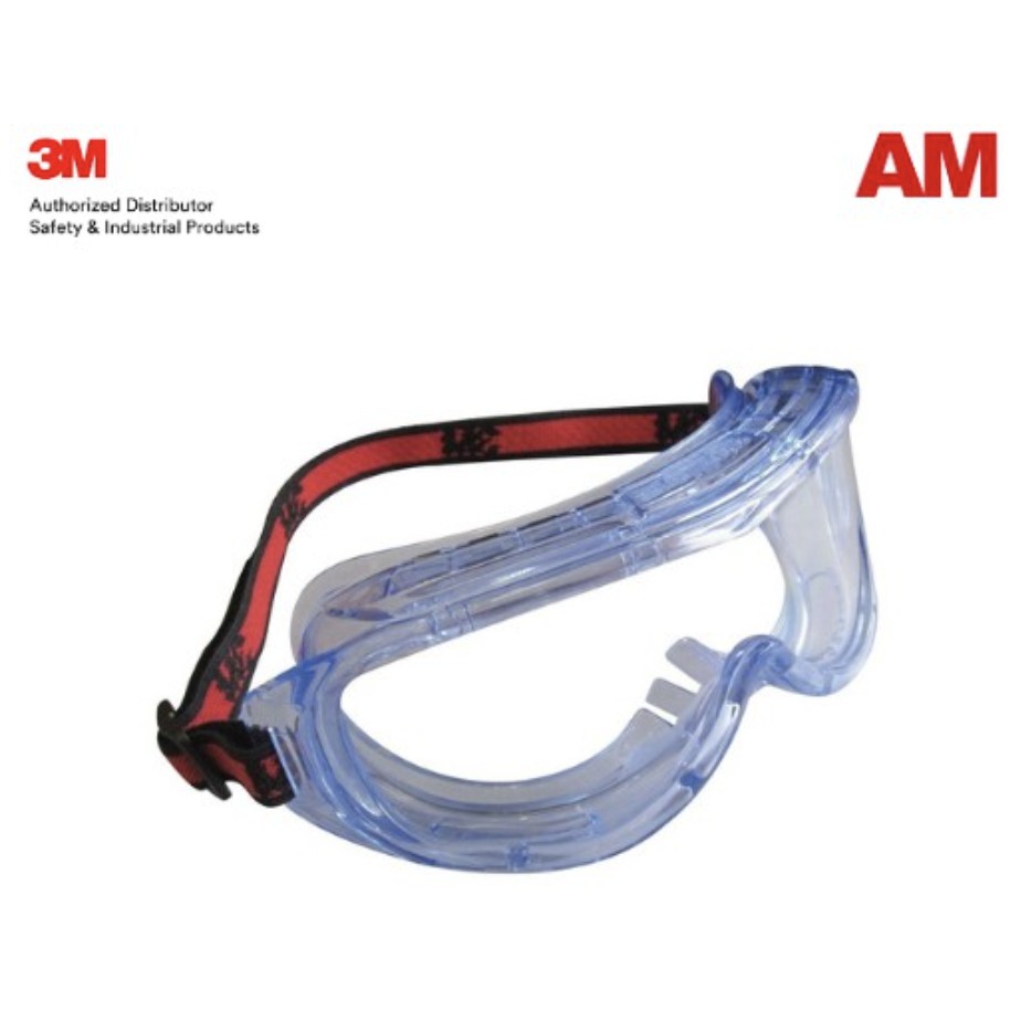 SEMENYIH 3M Safety Goggle 1623AF Blue Frame Fog Lens | Shopee Malaysia