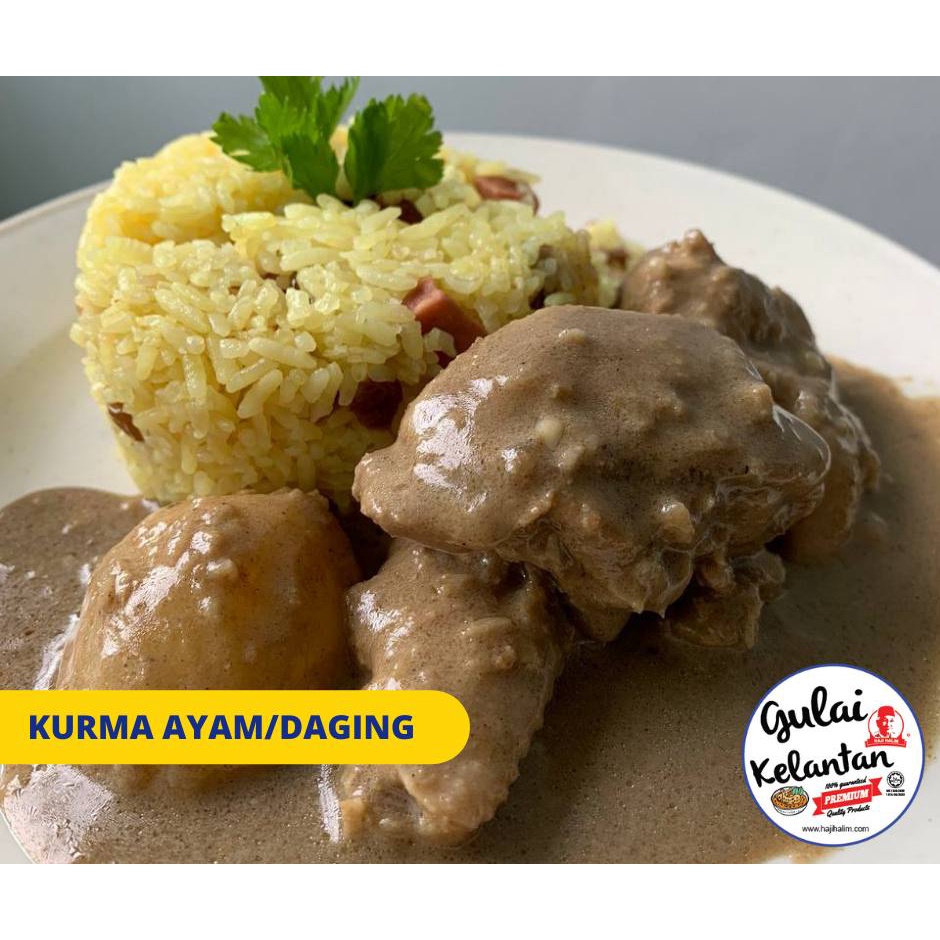 Rempah Gulai Kelantan Kurma Ayam/ Daging (1KG) | Shopee Malaysia
