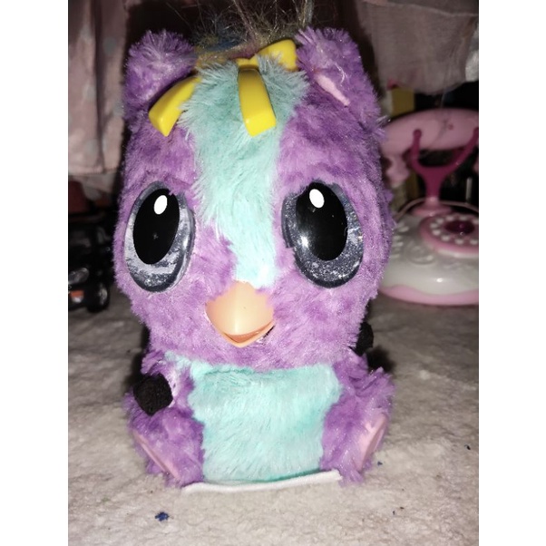 Hatchimal Hatchies Babies Interactive Purple and blue light | Shopee ...