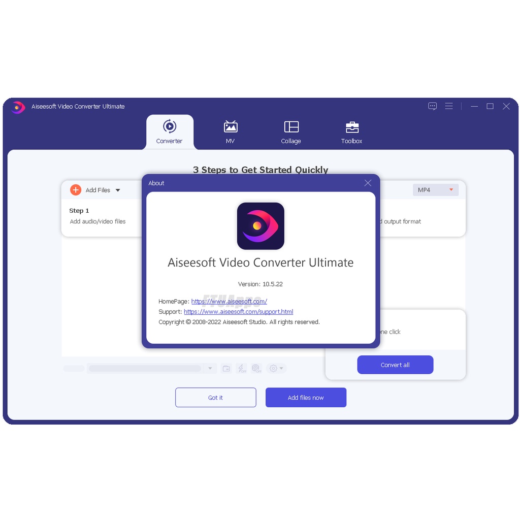 Aiseesoft Video Converter Ultimate v10.5.22 (x64) Multilingual Portable ...