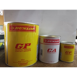65ml / 250ml /900ml DUNLOP GP/CA GENERAL PURPOSE CONTACT ADHESIVE GLUE ...