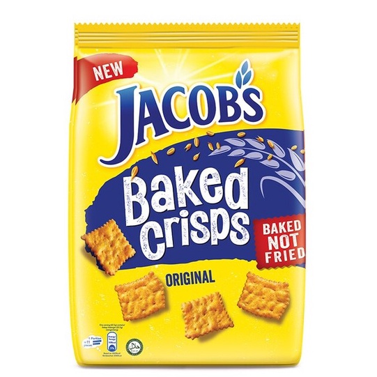 Kraft Jacob's Baked Crisps Original 229g | Shopee Malaysia