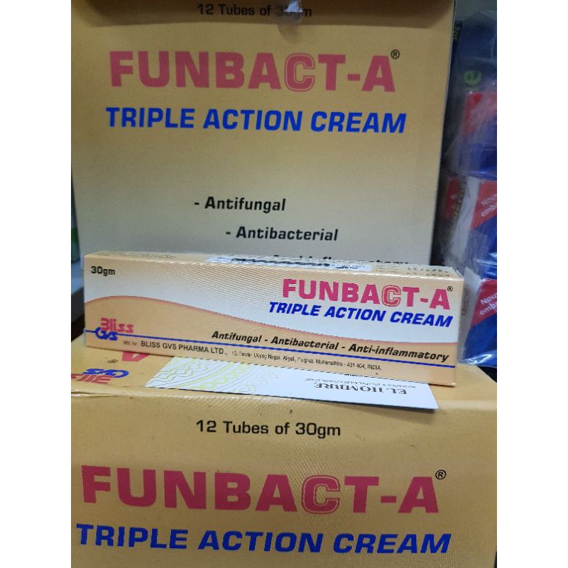 Funbact- A Triple Action Cream (30g) | Shopee Malaysia