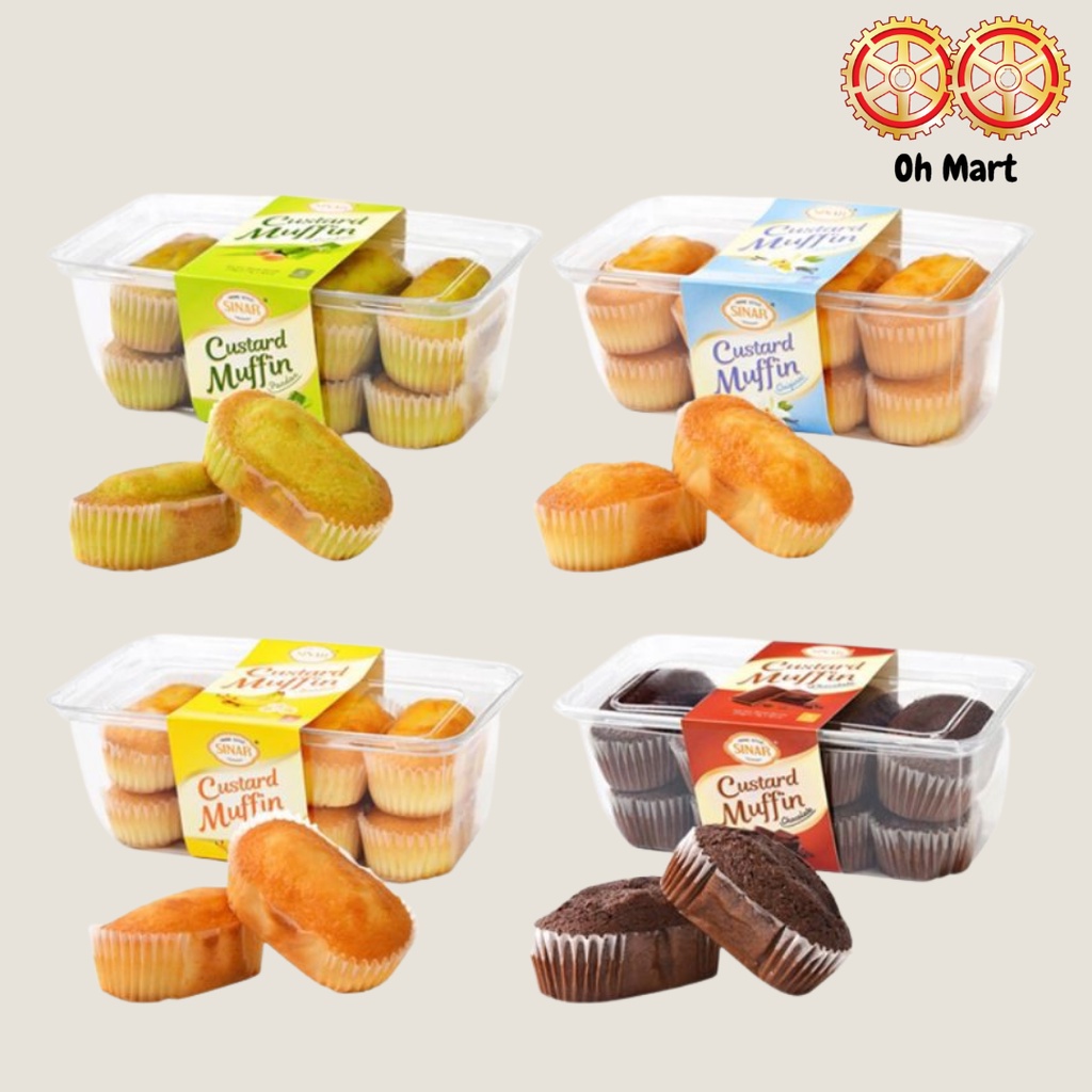 Home Style Sinar Custard Muffin 27.5gX8 Pcs 220g | Shopee Malaysia