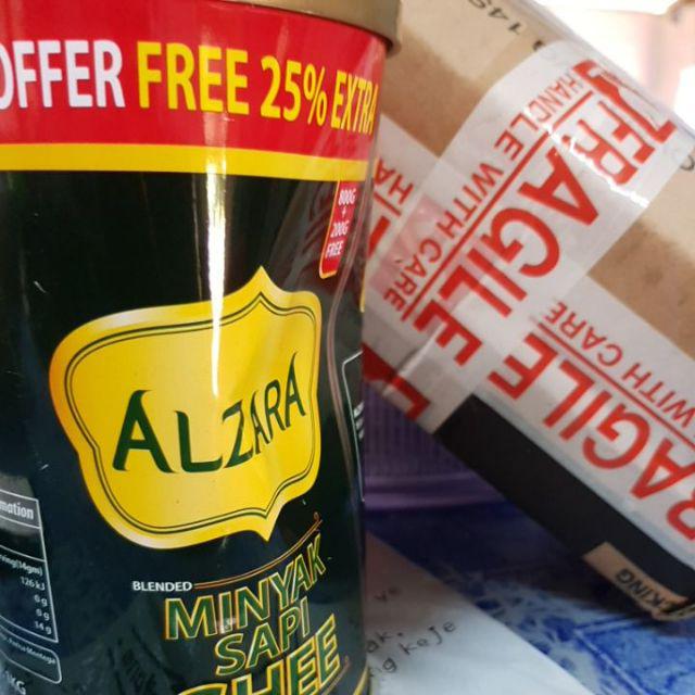 READY STOCK! (150GM-1KG) MINYAK SAPI ALZARA / ALZARA GHEE BLENDED OFFER ...