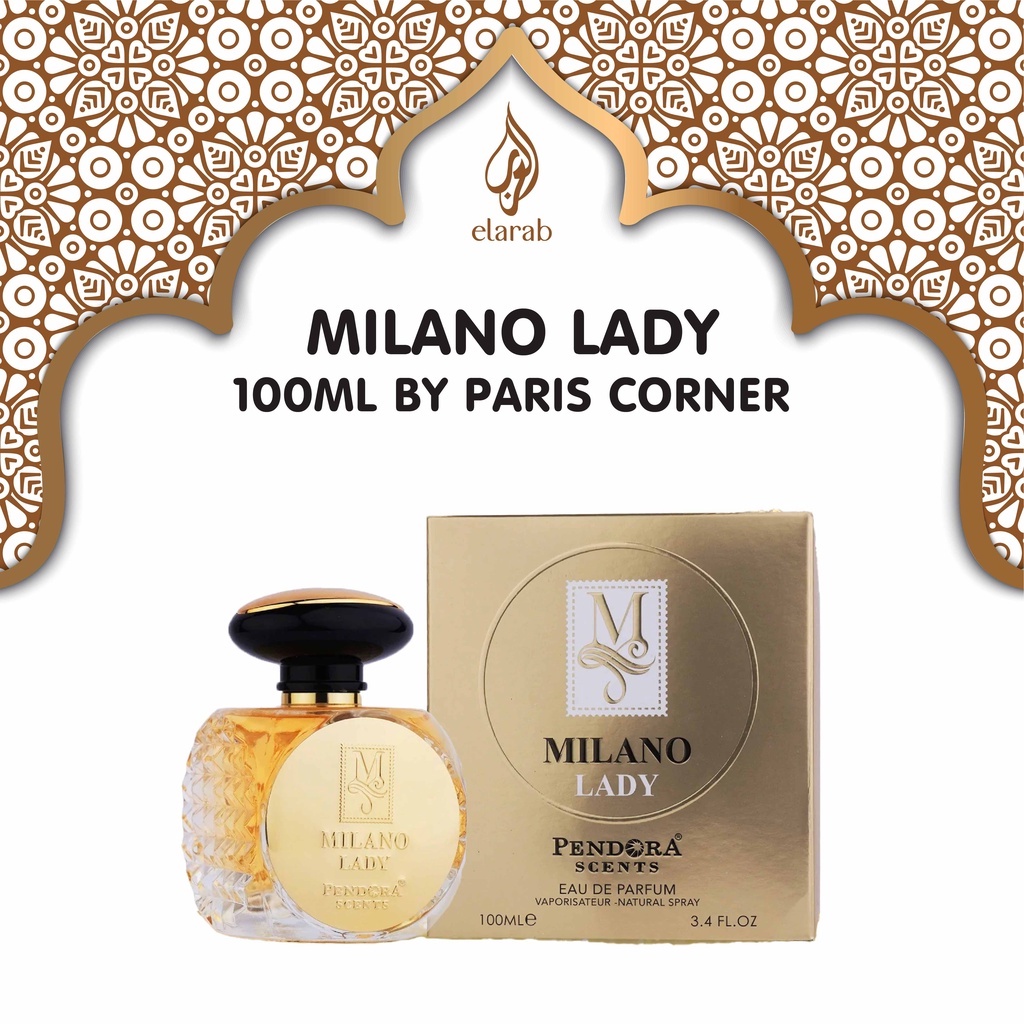 PERFUME MILANO LADY (100ML) | Shopee Malaysia