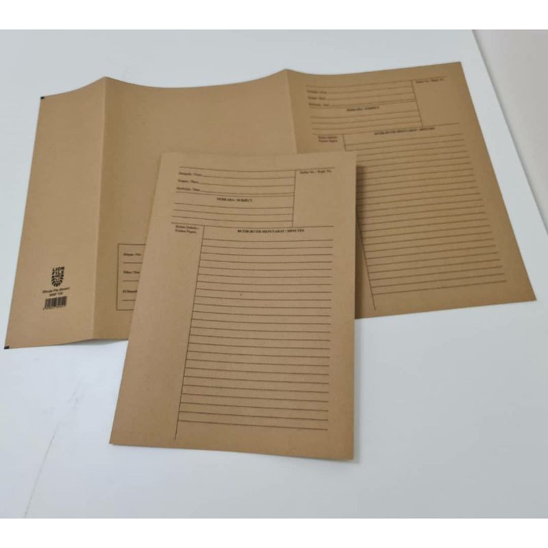 Brown Minute File (100pcs/pkt) | Shopee Malaysia