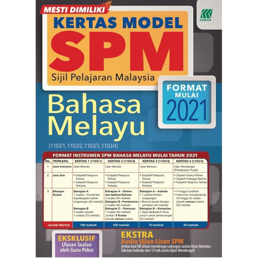 Kertas Bahasa Melayu Tingkatan Format Pentaksiran Contoh Sexiz Pix