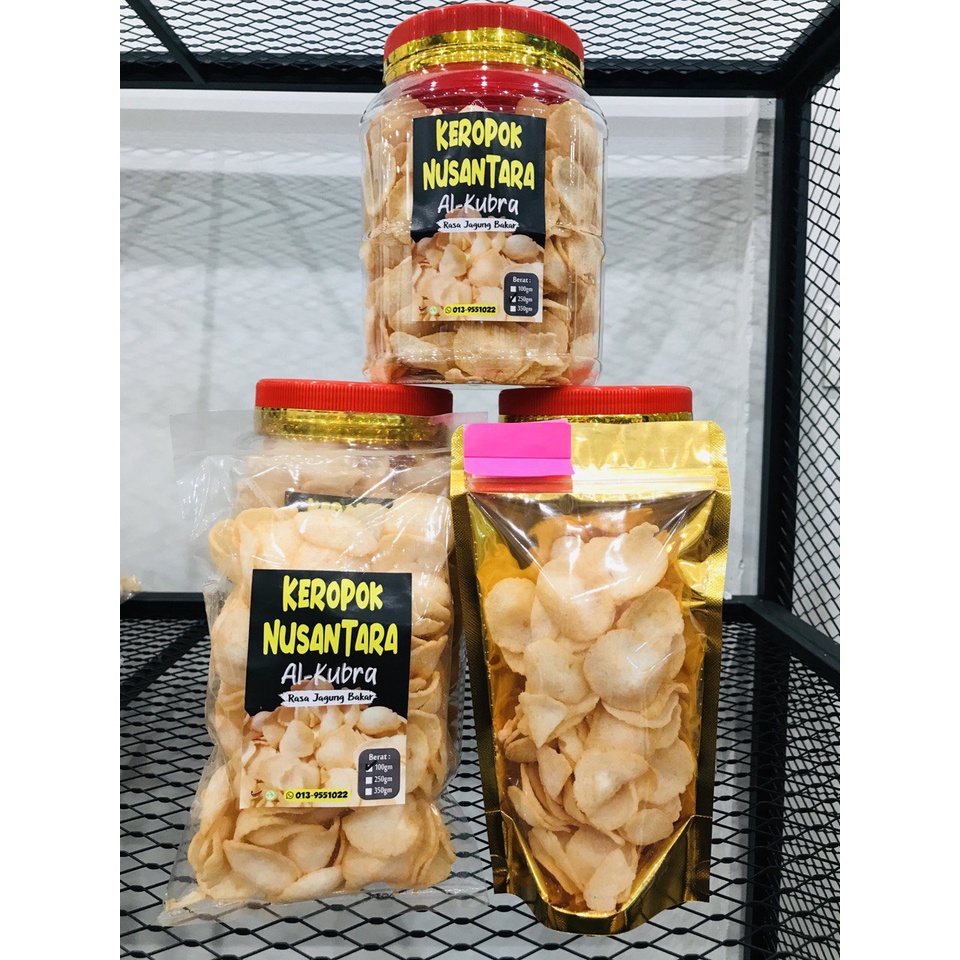 KEROPOK NUSANTARA AL KUBRA (RASA JAGUNG BAKAR) | Shopee Malaysia