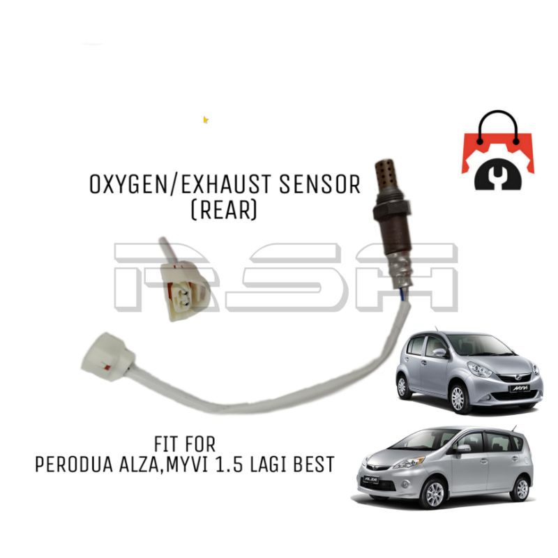 PERODUA ALZA,MYVI LAGI BEST REAR OXYGEN EXHAUST SENSOR-2PIN | Shopee ...