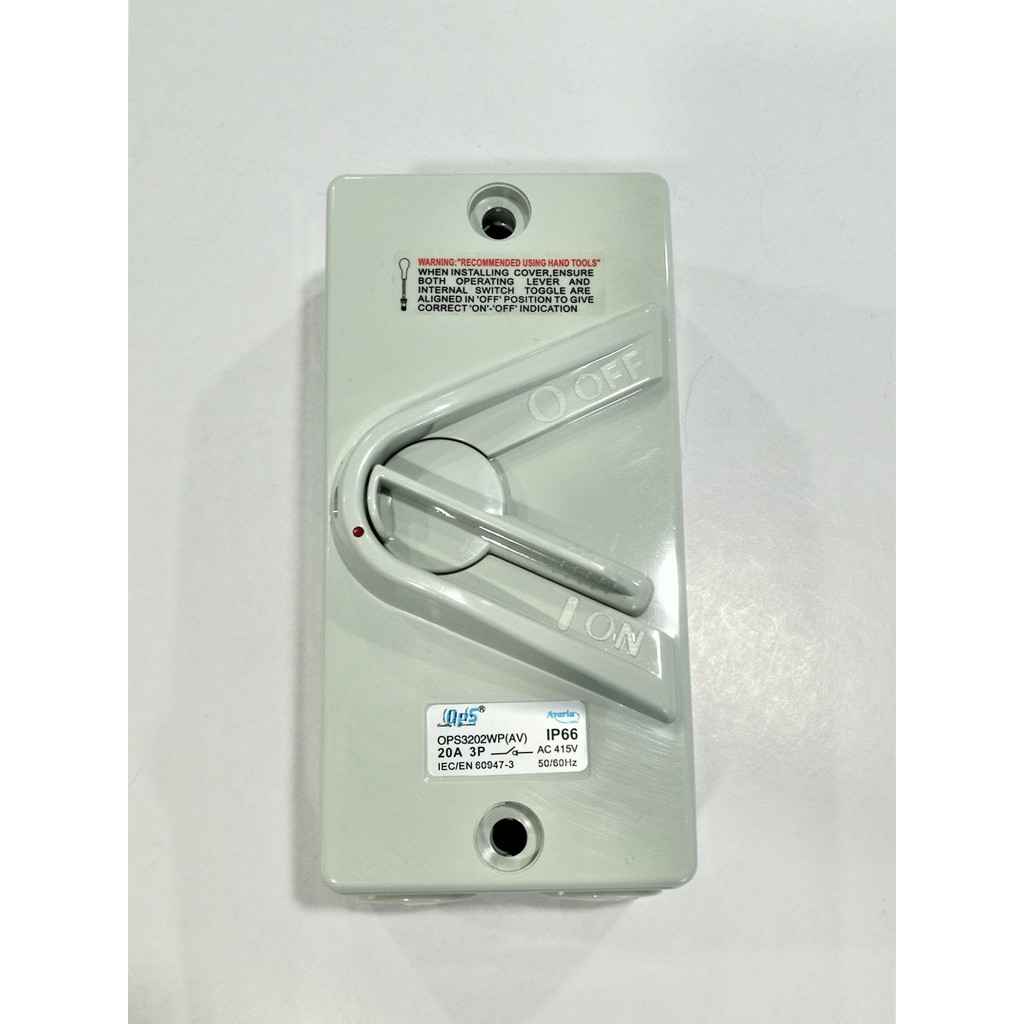 OPS 20AMP Weather Protected Switch Isolator (Avaria Italia) | Shopee ...