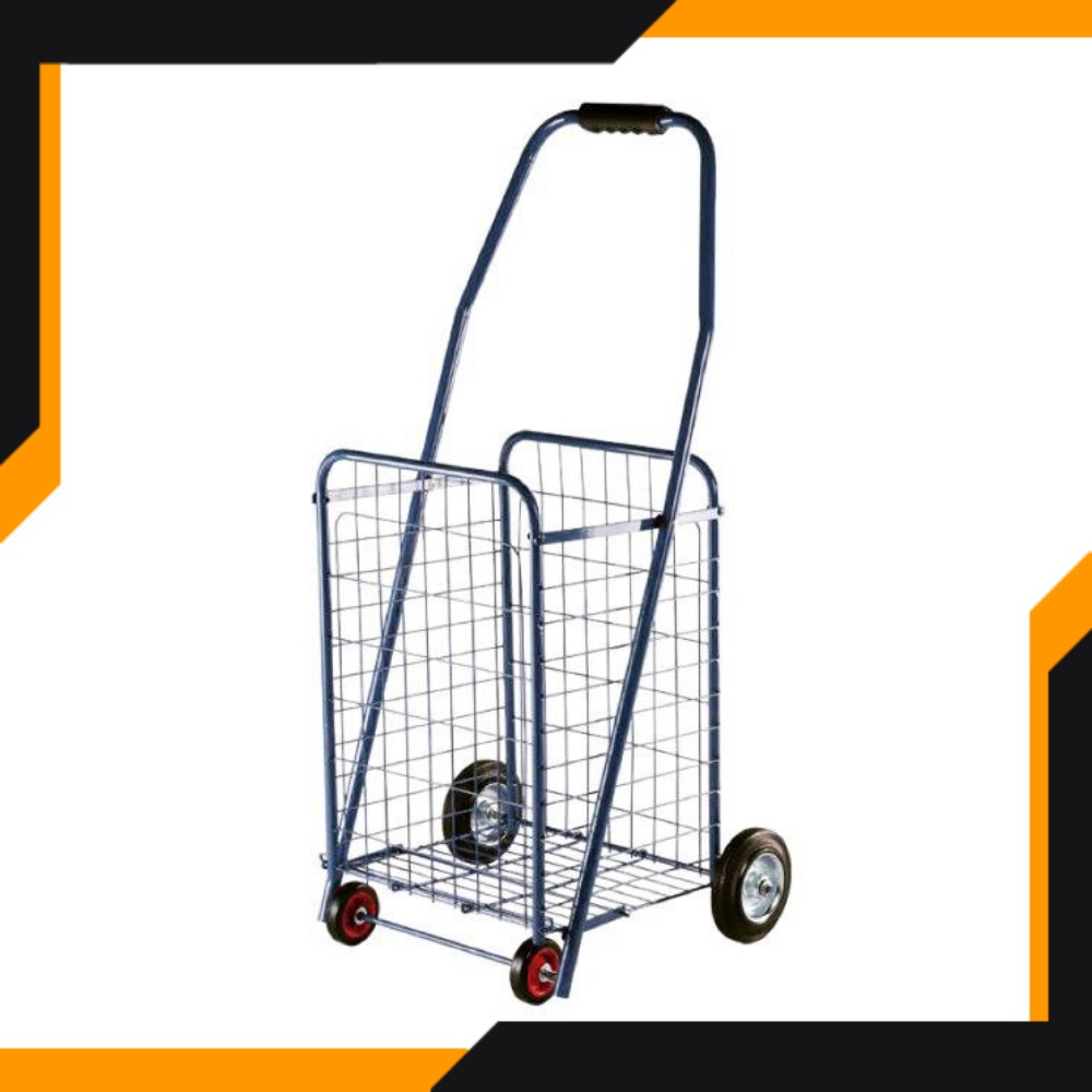 Market trolley / multi cart / shopping cart / pasar troli / troli bakul ...