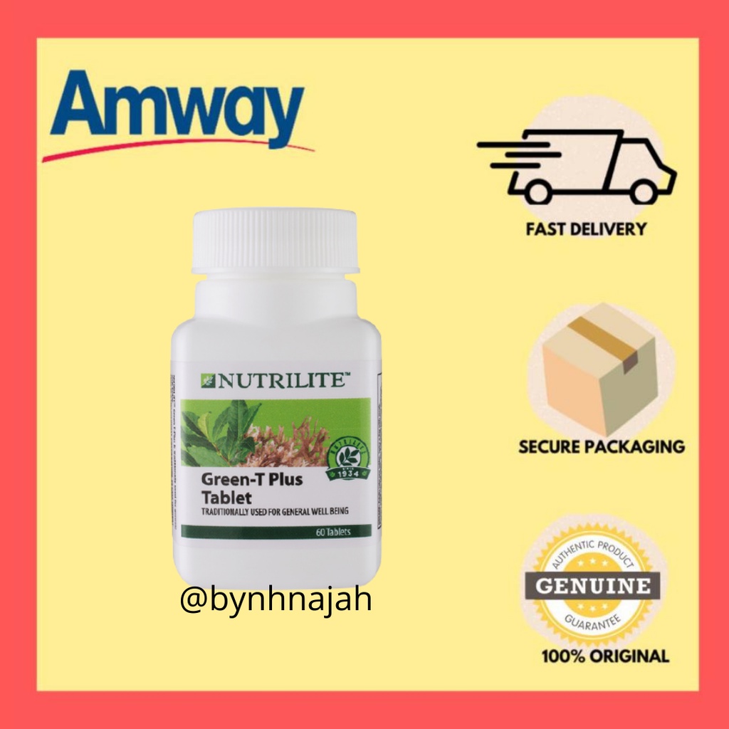 [READY STOCK] Nutrilite Green T Plus Amway ORIGINAL | Shopee Malaysia