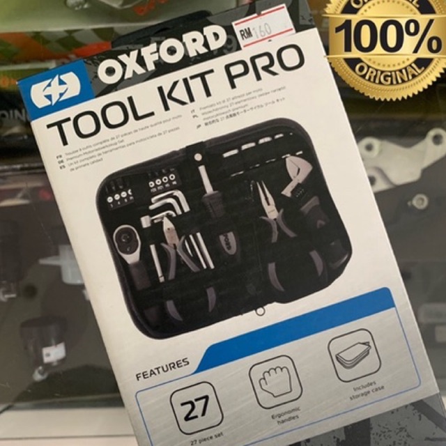 Oxford Tool Kit Pro -Motorcycle Underseat Toolkit- Reez Bikez | Shopee ...