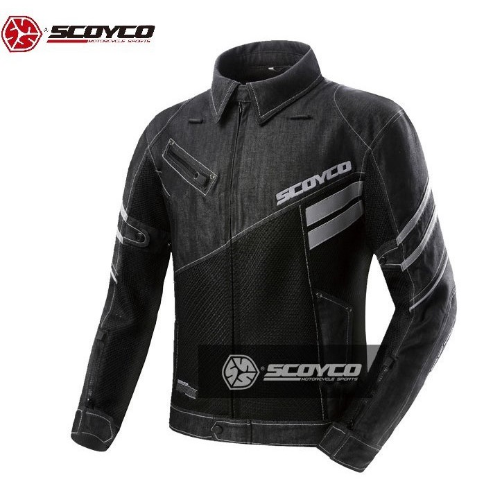 SCOYCO JK36 Motorcycle Riding Mesh Jacket (Black) | Shopee Malaysia